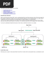 LTE Frame Structure Overview | PDF | Duplex (Telecommunications) | Lte ...