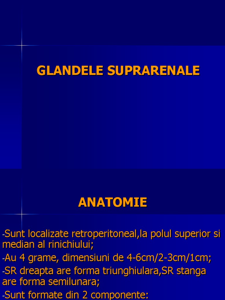 Glandele Suprarenale | PDF