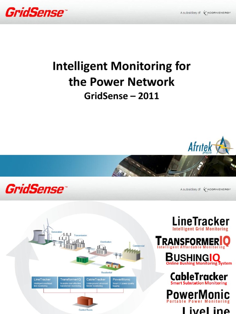 GridSense Product Overview | PDF | Capacitor | Transformer