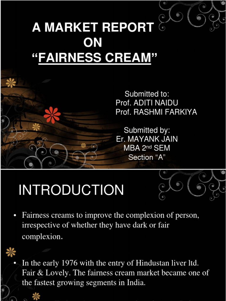 Fairness Cream | Advertising | Brand