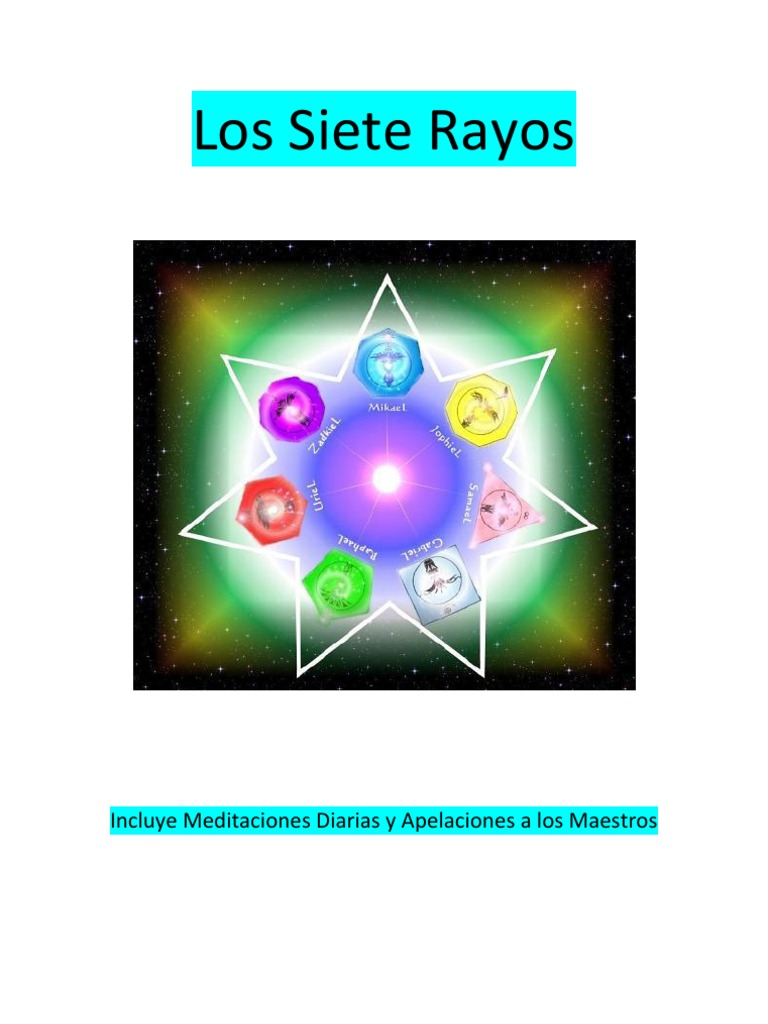 Meditaciones de los Siete Rayos | PDF | Amor | Color