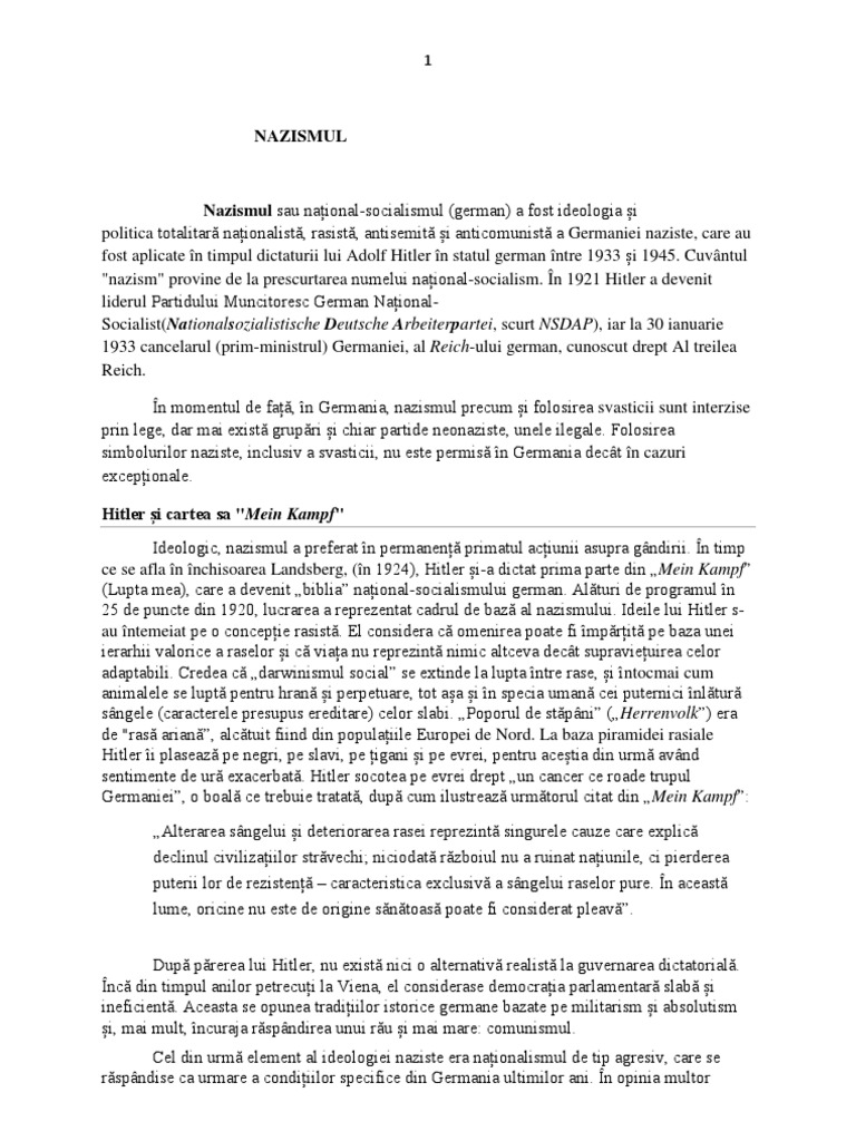 Nazismul | PDF