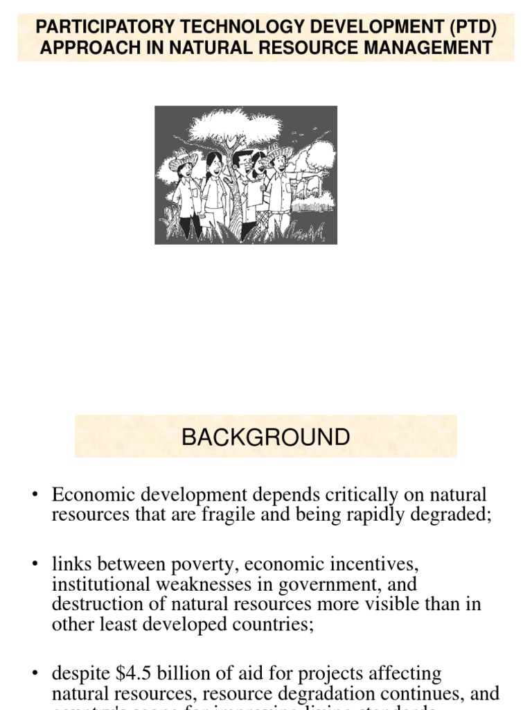 Participatory Technology in Resource Management | PDF | Resource ...