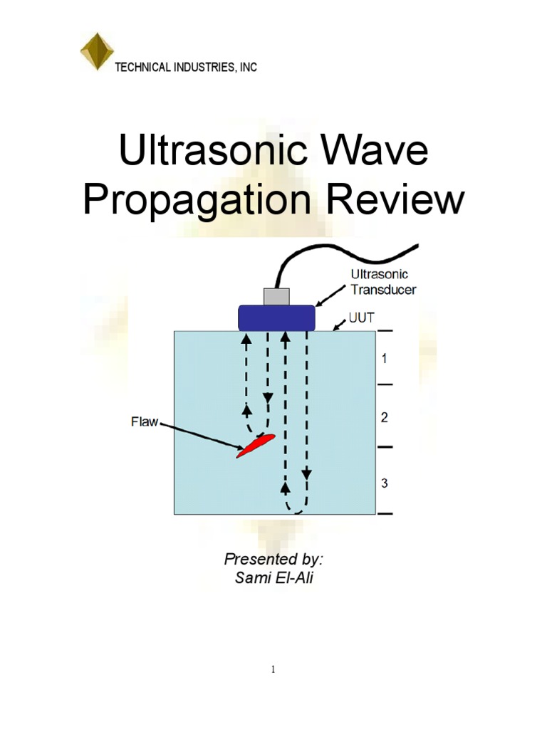 Ultrasonic Wave Propagation Review | PDF | Computers | Technology ...
