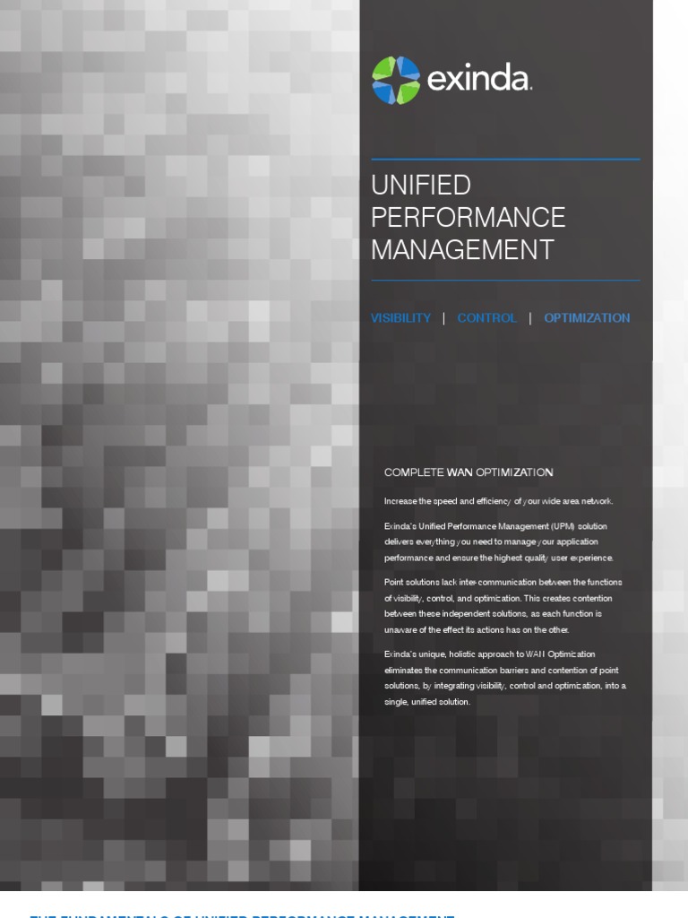 Exinda Product Guide | Download Free PDF | Cache (Computing) | Quality ...