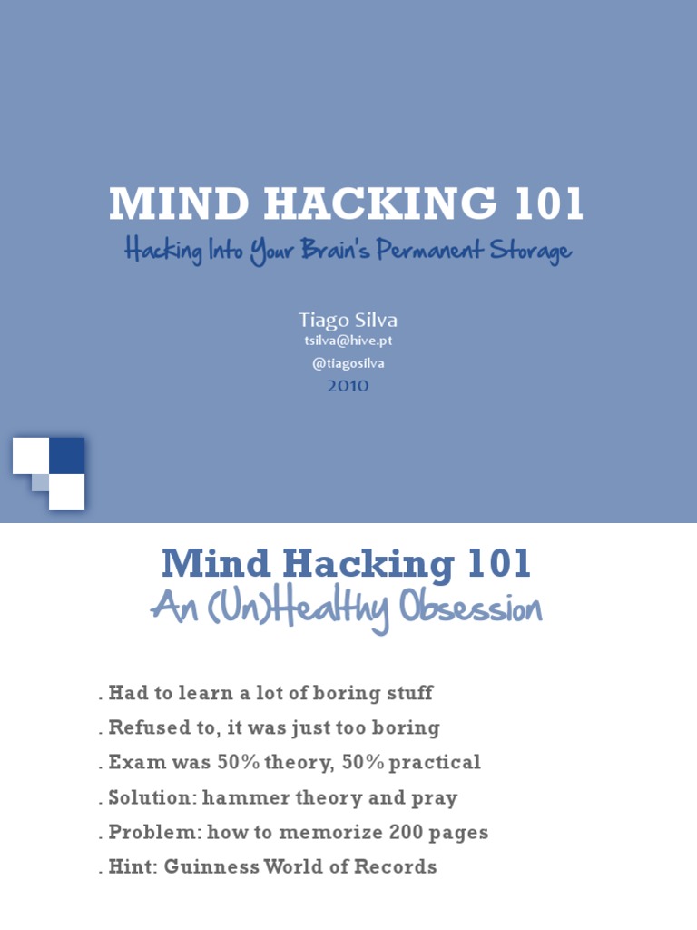 Mind Hacking 101 | PDF | Mind | Cognitive Science
