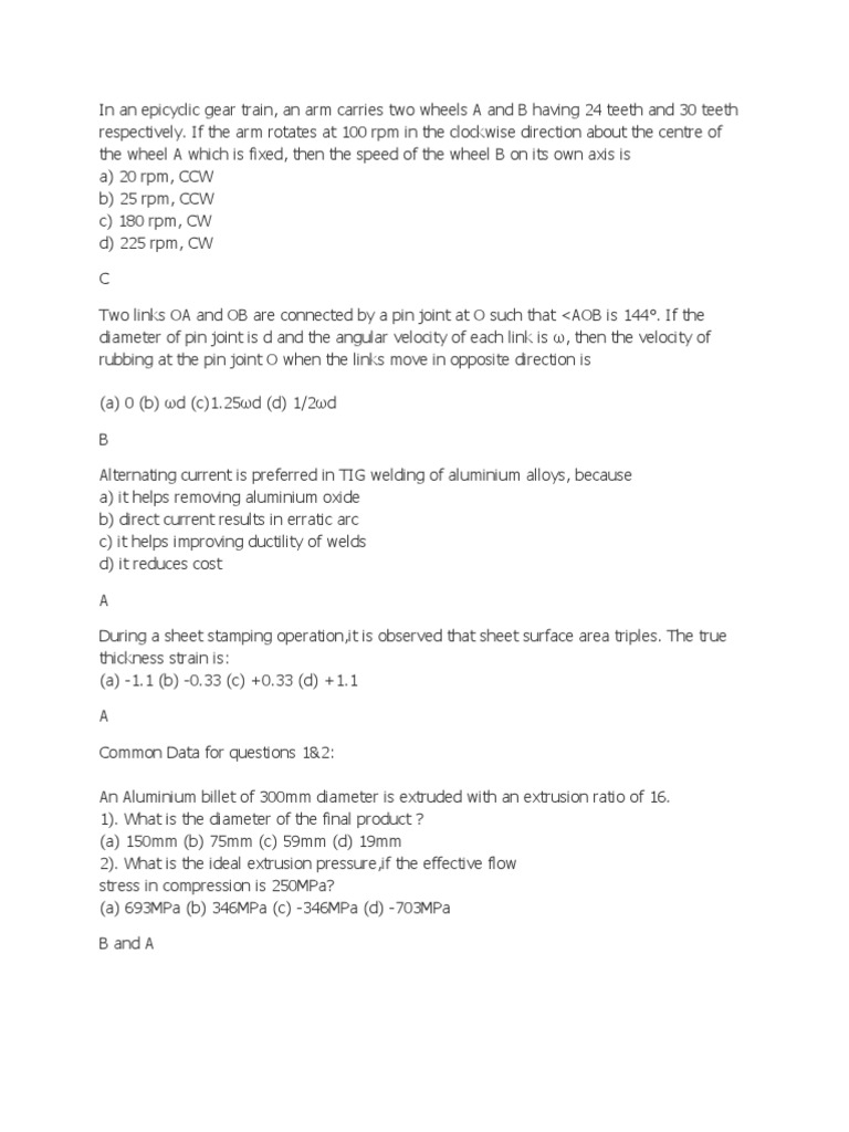 Important Questions | PDF