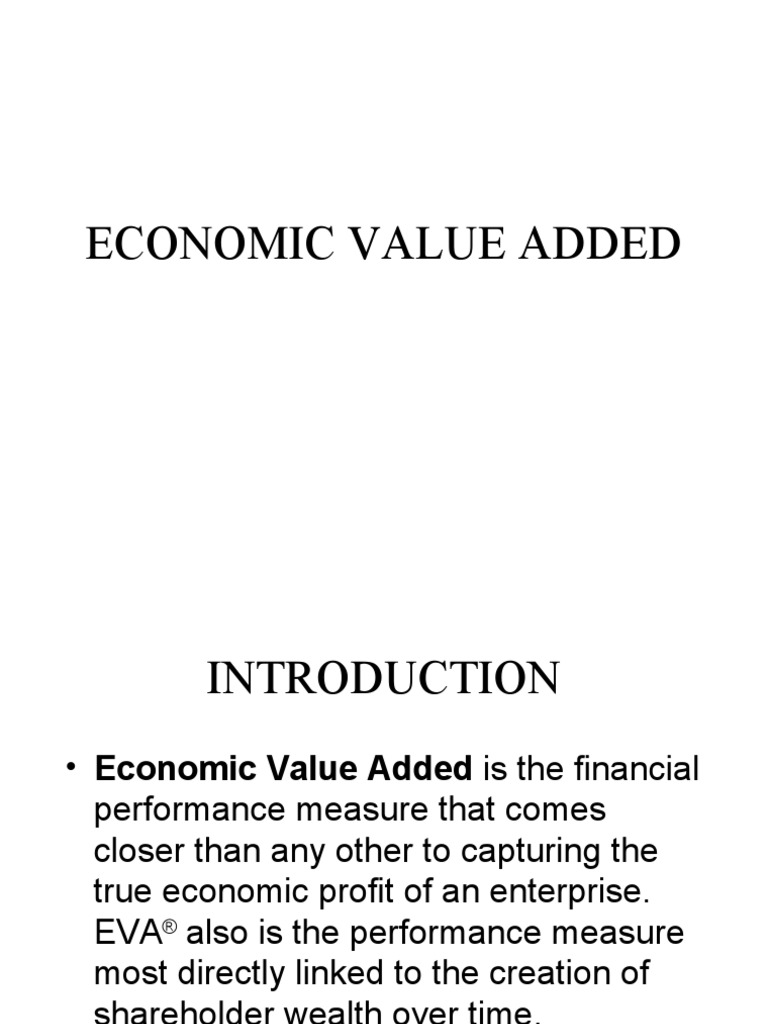 Economic Value Added | PDF