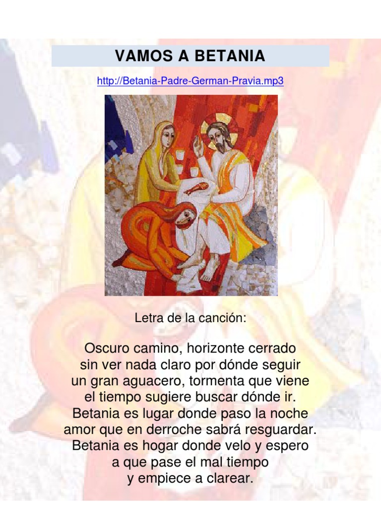 Vamos a Betania