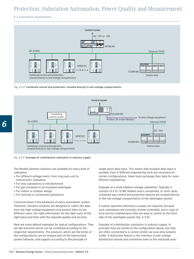 Siemens Substation Automation Solutions | PDF | Electrical Substation ...