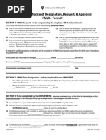Certification of A Serious Health Condition Form | PDF | Sick Leave ...