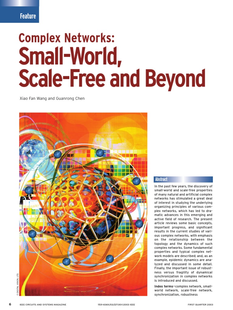 Small-World, Scale-Free and Beyond: Complex Networks | PDF | Graph ...