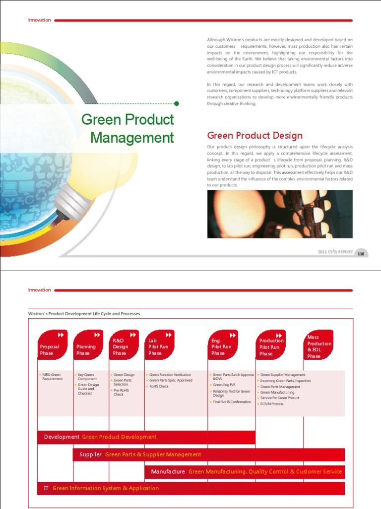 Green Product Management - Wistron - EN | PDF | Recycling | Carbon ...
