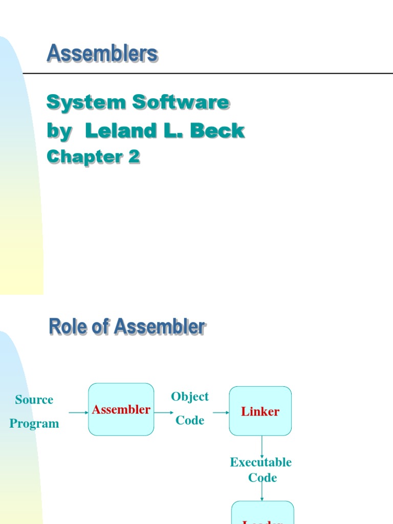 Assembler Pass 1. | PDF | Assembly Language | Subroutine
