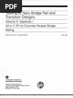 VDOT TL4 Parapet Standards Overview | PDF | Transport | Land Transport