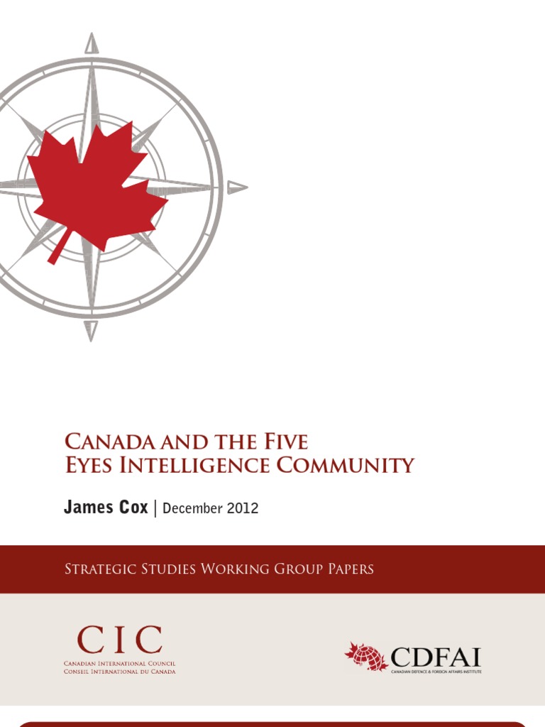 Canada and The Five Eyes Intelligence Community | PDF | Signals ...