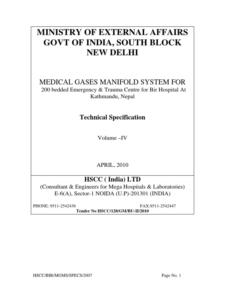 Medical Gas | PDF | Valve | Pipe (Fluid Conveyance)