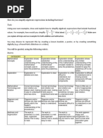 Graph Rubric | PDF