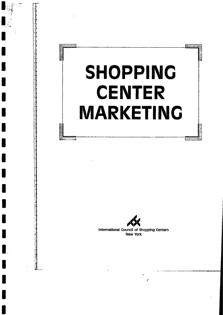 Shopping Center Marketing | PDF