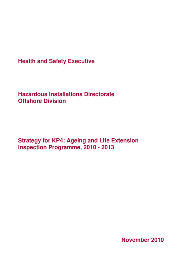 Ageing and Life Extension Inspection 2012-2013 | PDF | Fatigue ...
