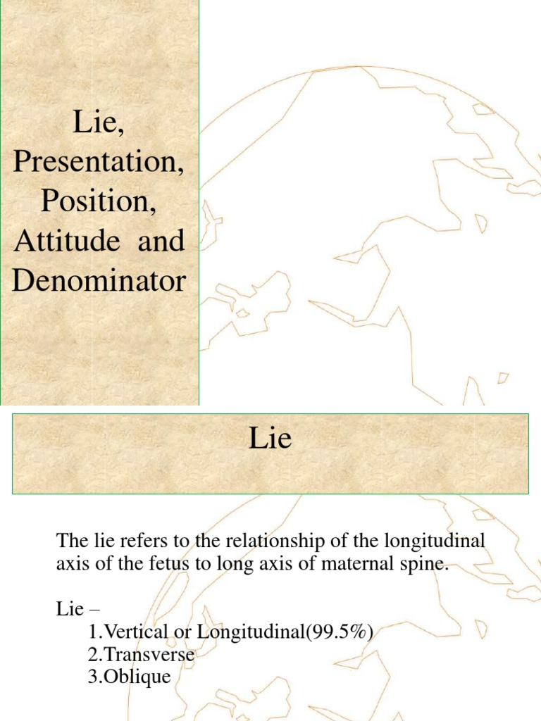 Lie Presentation | Download Free PDF | Maternal Health | Human Anatomy