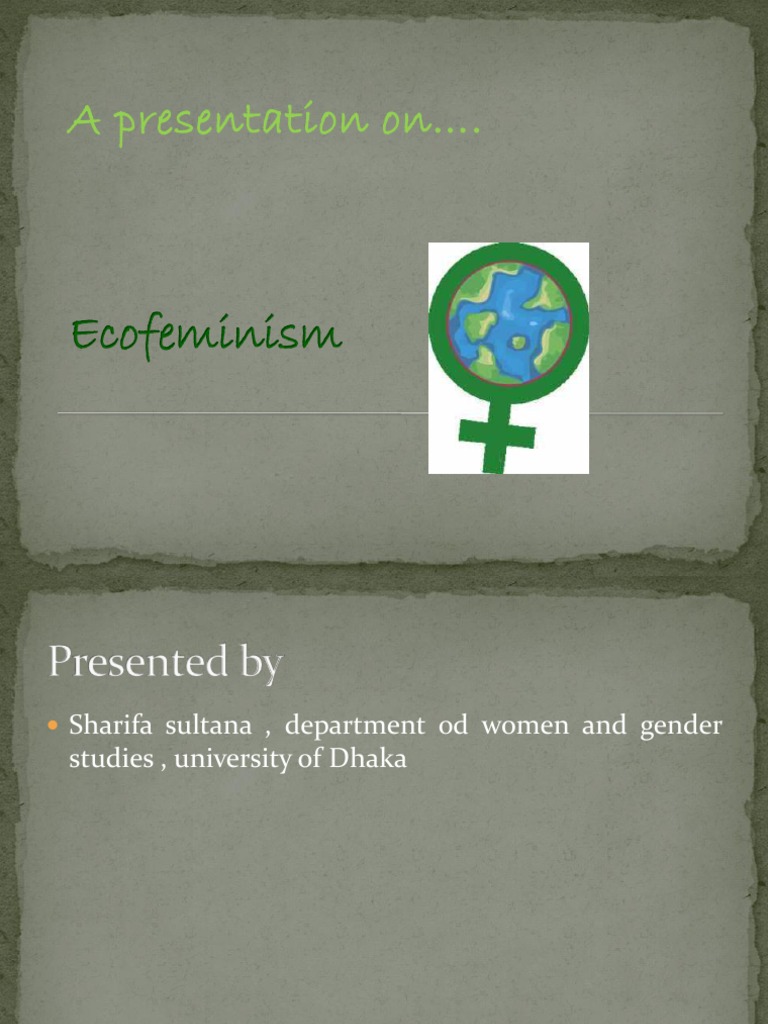 ecofeminsim | Ecofeminism | Feminism