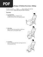 Range of Joint Motion Evaluation Chart | PDF