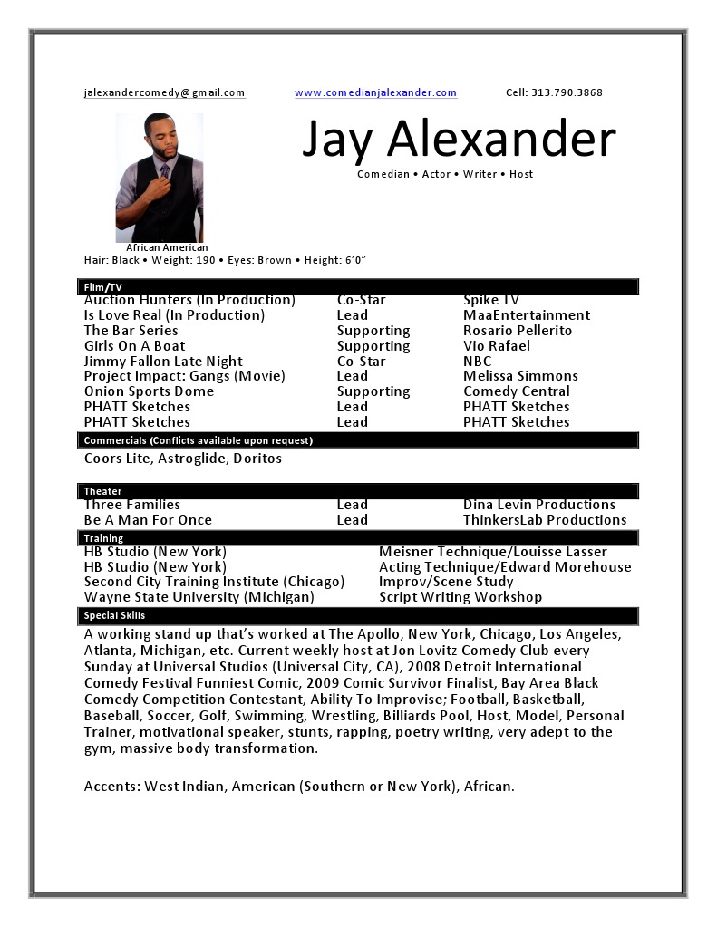 Jay Alexanders Resume 01 03 12 Last Updated Revised | PDF ...