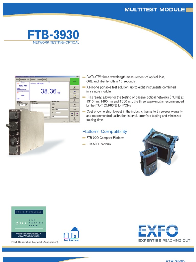 Data Sheet | PDF | Fiber To The X | Optical Fiber