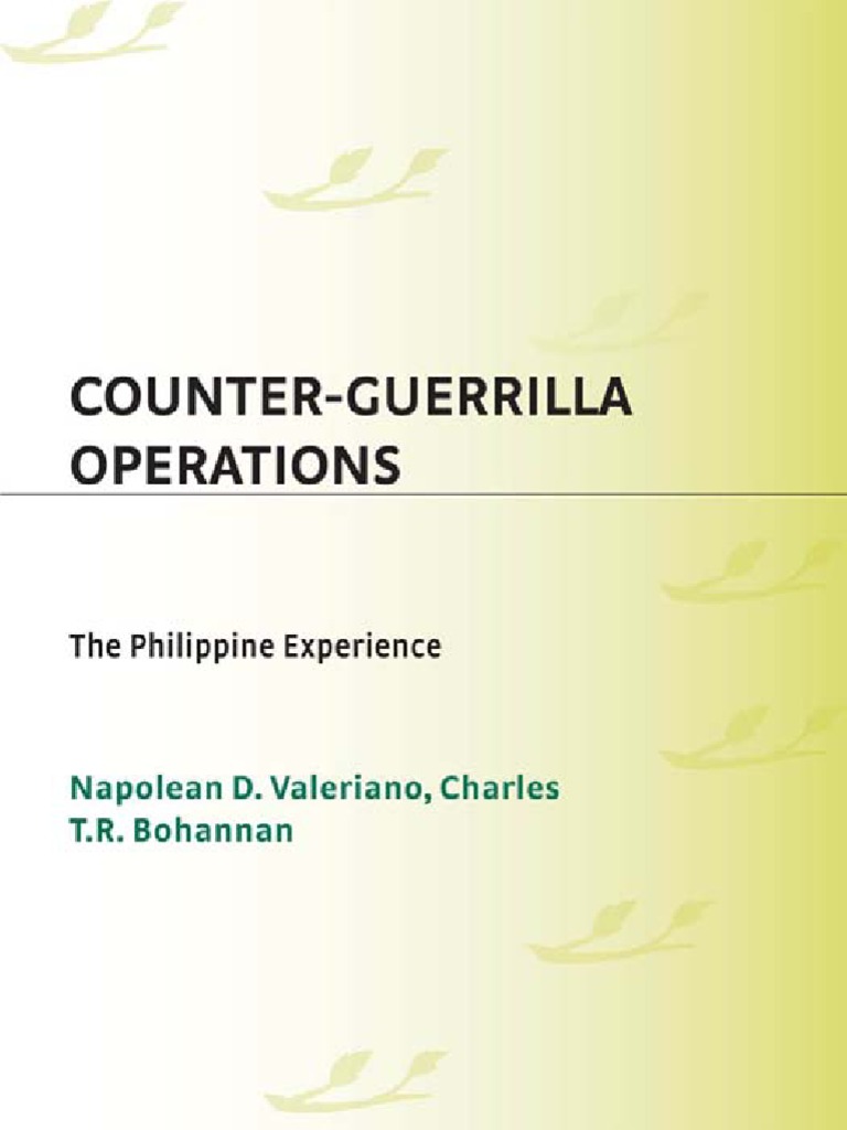 Counter Guerrilla in The Philippines | PDF | Guerrilla Warfare | Military