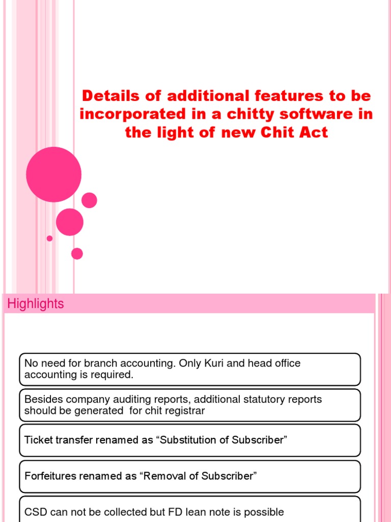 Chit Operational Flow Chart | PDF | Services (Economics) | Taxation