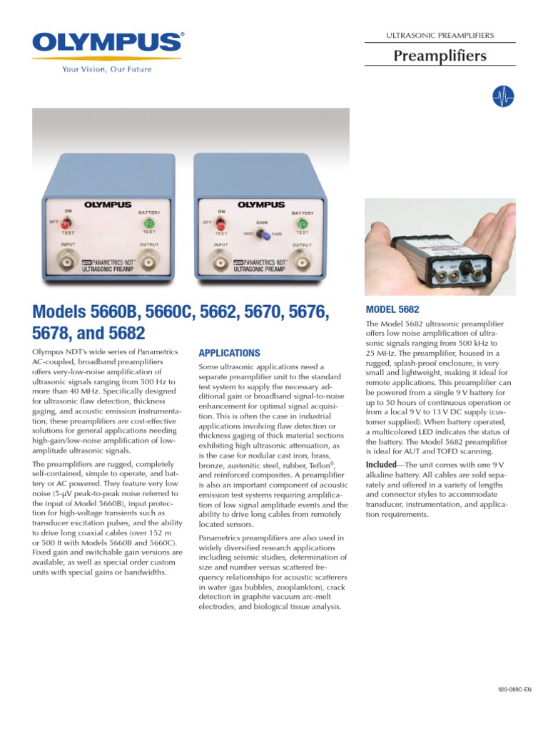 Preamplifiers | PDF | Decibel | Amplifier