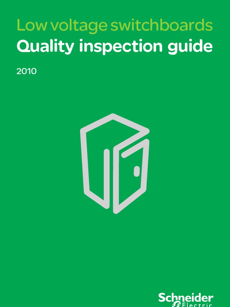 Quality Inspection Guide-2010 | PDF | Electrical Wiring | Specification ...