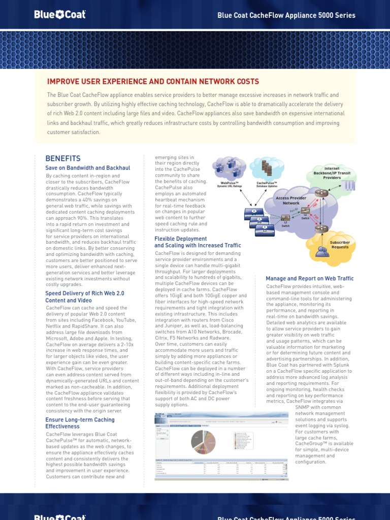 Bcs Ds CFLO Appliance 5000 | PDF | Cache (Computing) | Computer Network