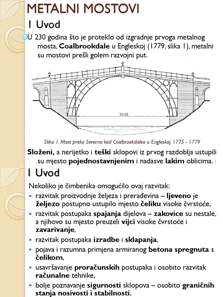 Metalni Mostovi | PDF