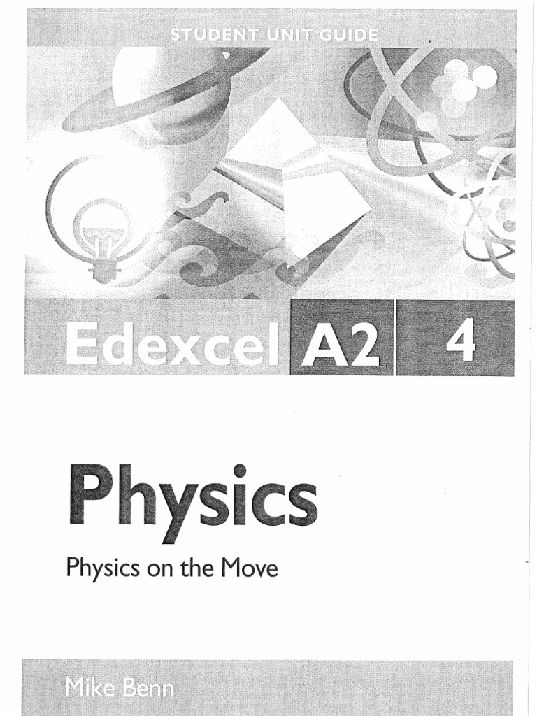 Student Unit Guide - Unit 4 Physics On The Move | PDF
