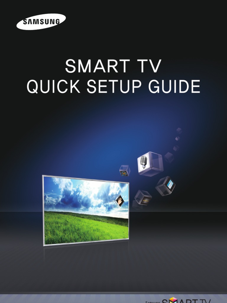 Smart Tv Quick Setup Guide: (SI Guide-NA) BN68-04374A-04Eng.indd 1 2012 ...