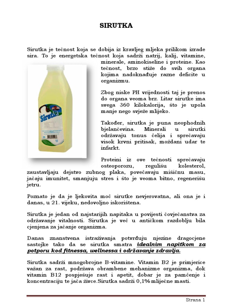 Sirutka Nevjerovatna Ljekovita Moc | PDF