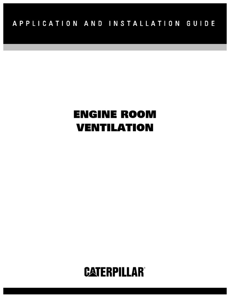 Engine Room Ventilation | PDF | Ventilation (Architecture) | Turbocharger