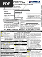 Guía para el Formulario 1662 SUNAT | PDF | Servicios (economía ...