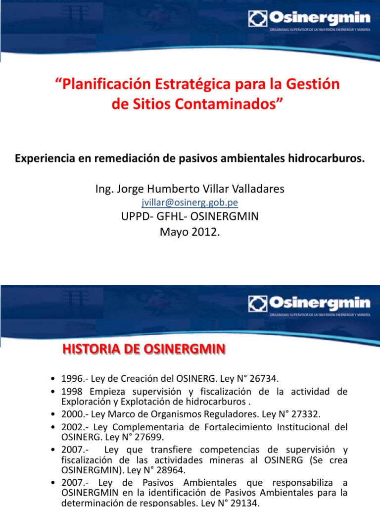 Osinergmin - Hidrocarburos | PDF | Petróleo | Hidrocarburos