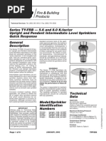 Tyco TY3531 TFP181 - 08 - 2022 | PDF | Fire Sprinkler System | Building ...