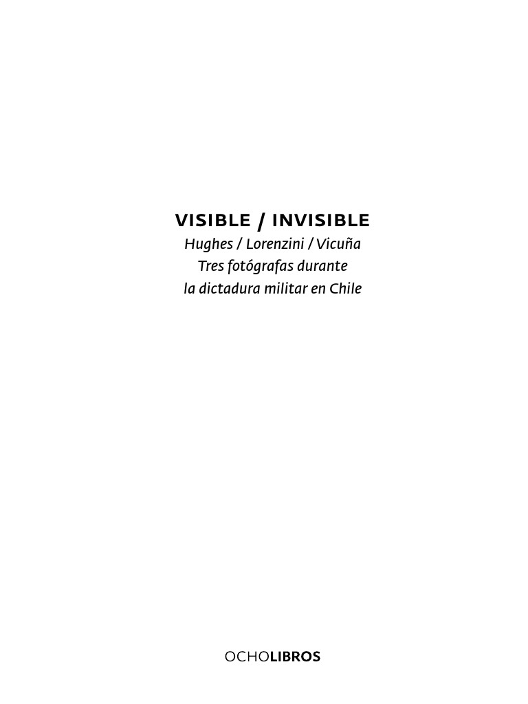 Visible Invisible | PDF | Imagen | Memoria