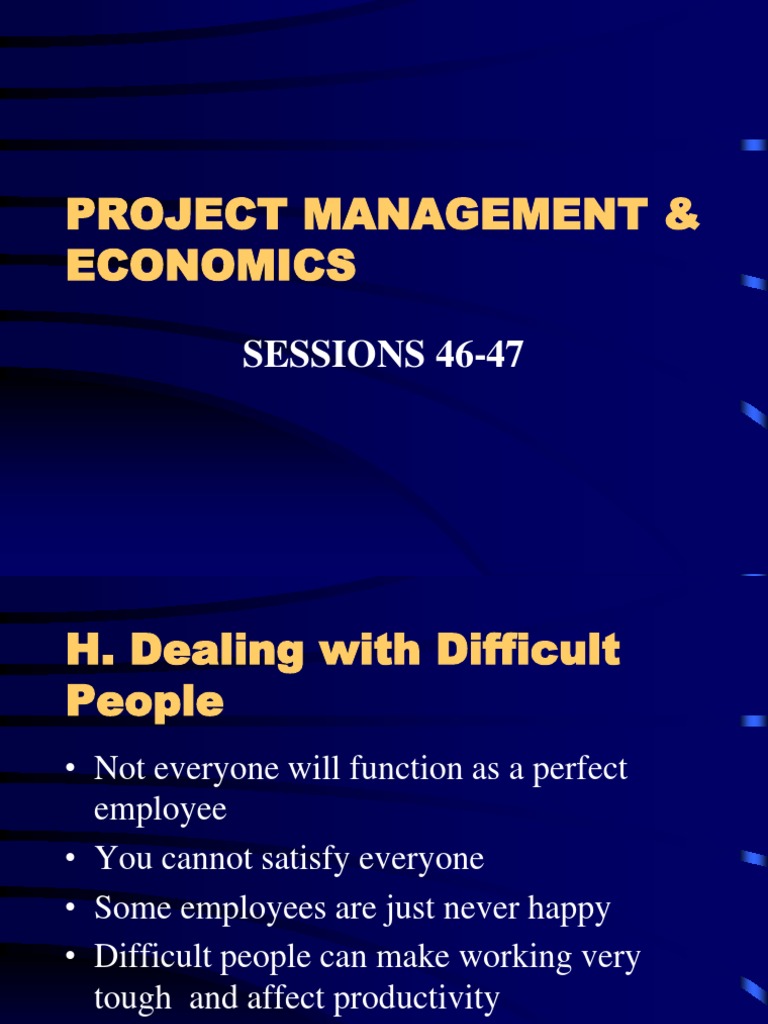 Session46 47 | PDF | Project Management | Conflict Resolution