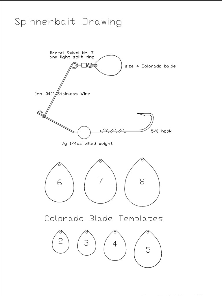 Spinnerbait Drawing | PDF