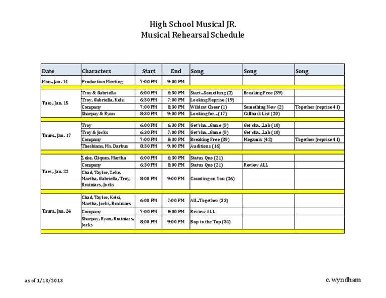 High School Musical | PDF