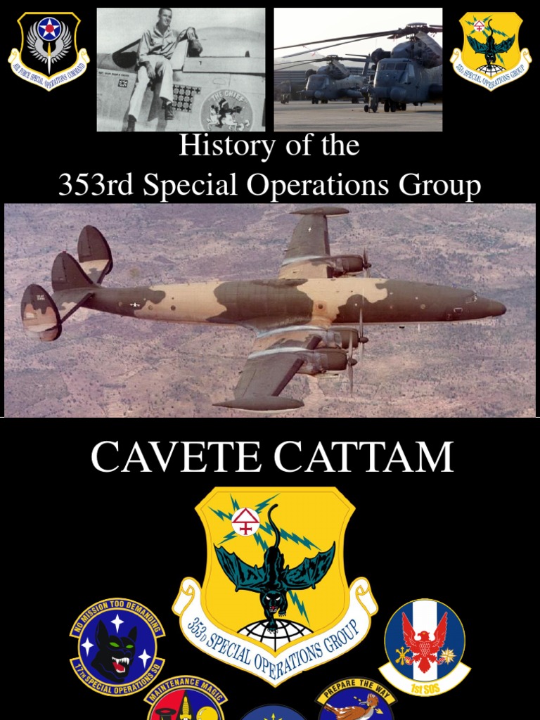 353rd Special Operations Group | PDF | Military Aviation | Military