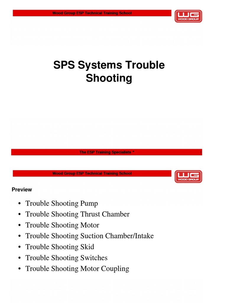 11 SPS System Trouble Shooting | PDF | Pump | Valve