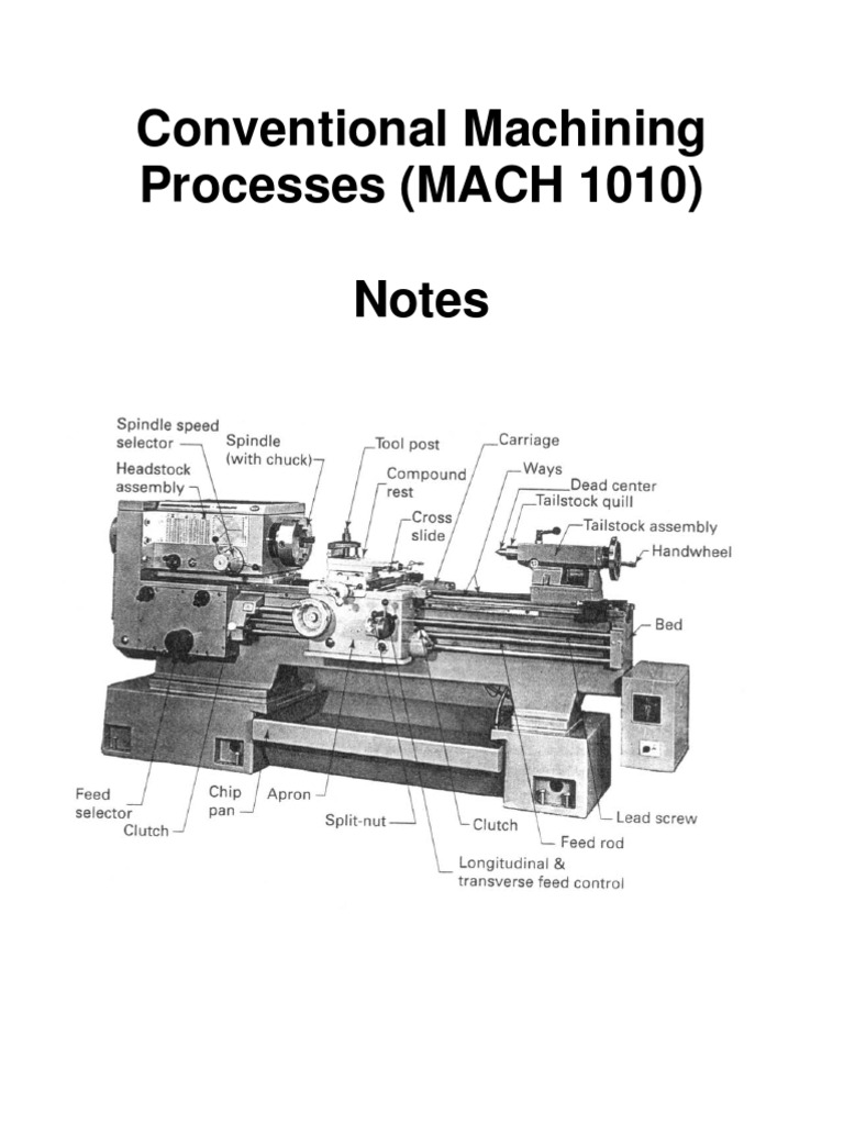Course Notes | PDF | Fraction (Mathematics) | Machining