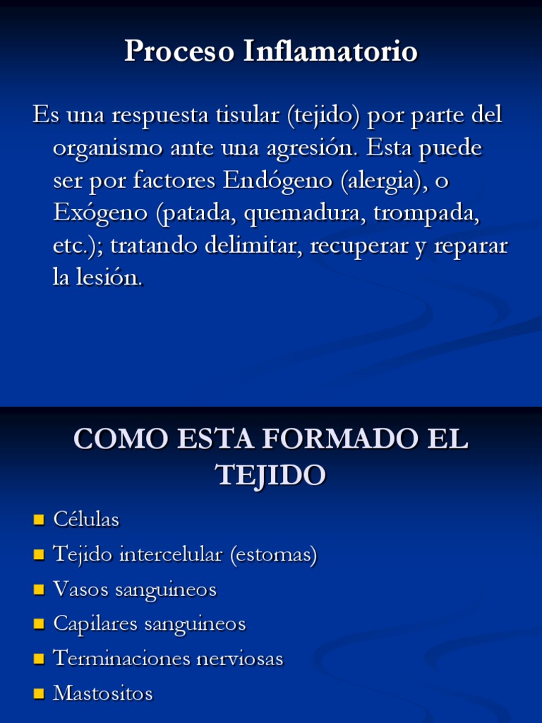 Proceso Inflamatorio